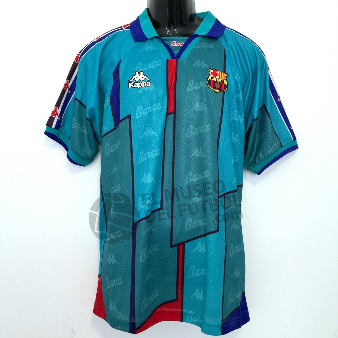 Fc Barcelona 97-98 Away Kappa Shirt SS – El Museo del Futbol