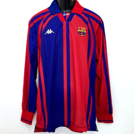 Fc Barcelona 97-98 Away Kappa Shirt SS Champions League – El Museo del ...
