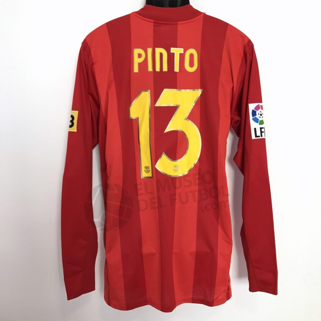 Fc Barcelona 09-10 Goalkeeper Shirt PINTO LS Friendly Black *** – El ...