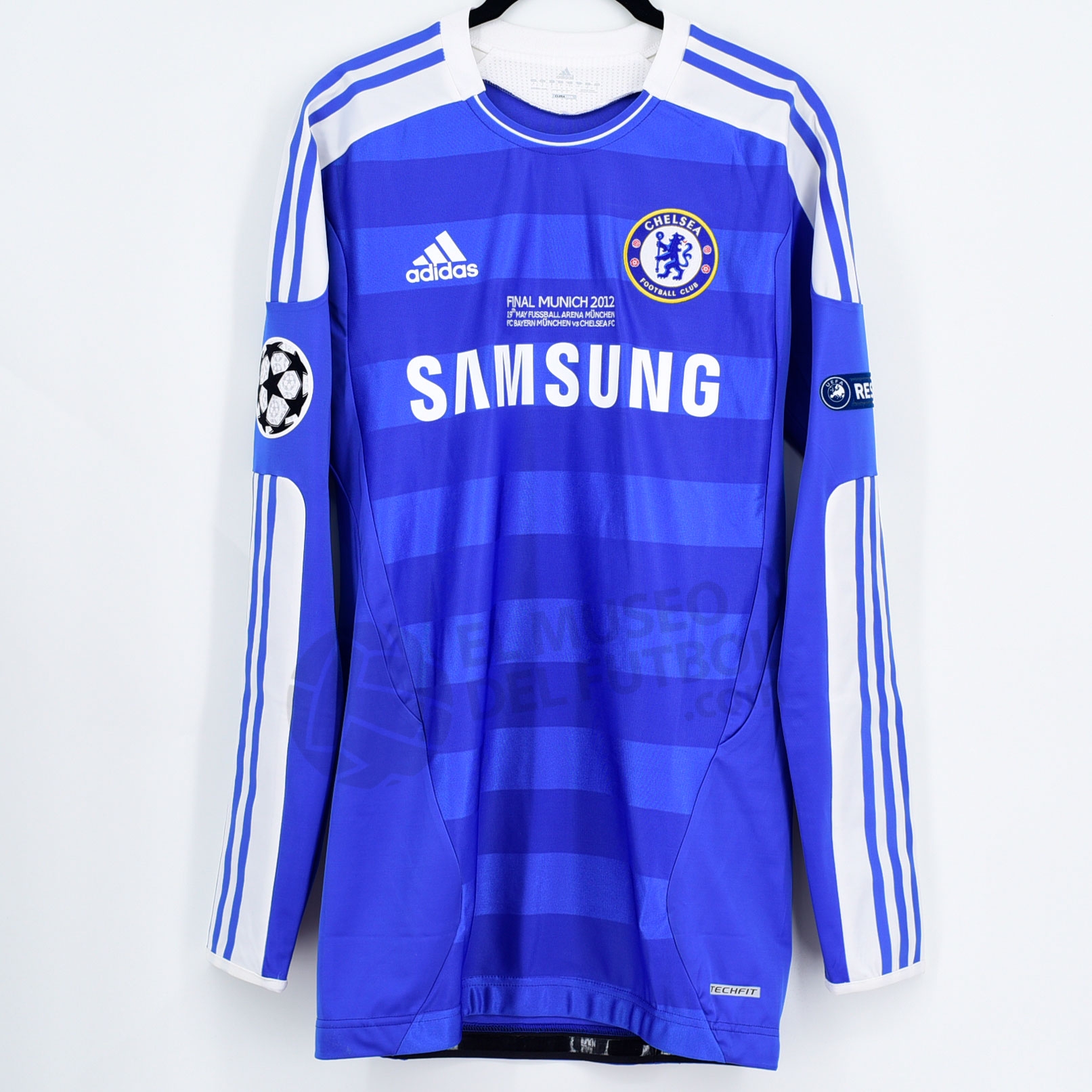 Camiseta 1ª Chelsea 2011-12 #9 F. TORRES Final Champions 2012 vs Bayern ...