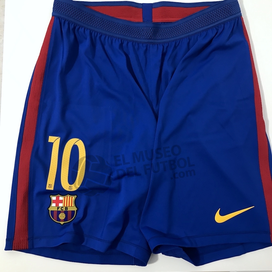 Fc Barcelona 16-17 Away Short MESSI – El Museo del Futbol