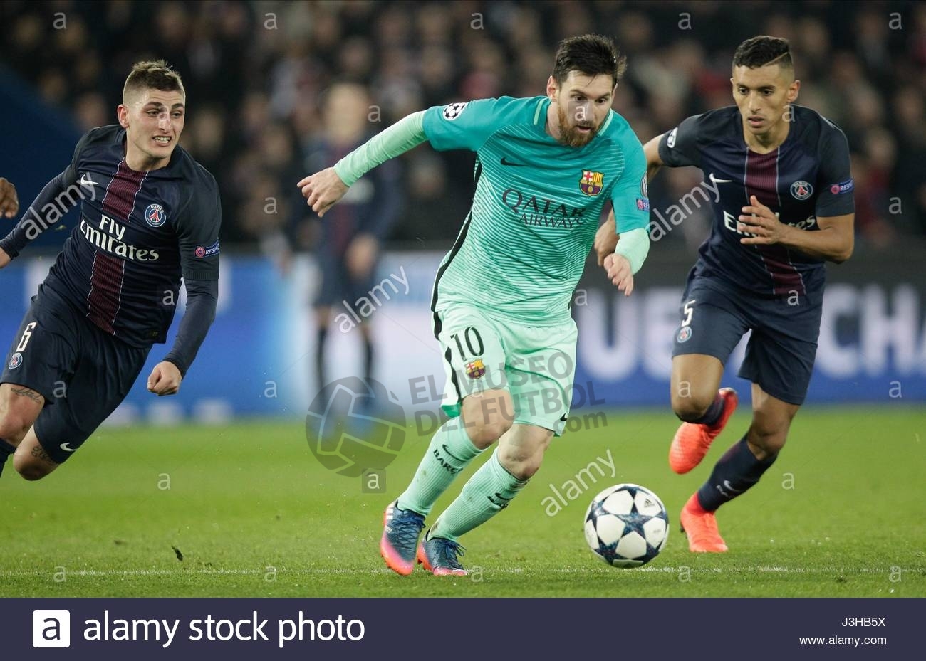 2016-17 Fc Barcelona Third Shirt #10 MESSI Champions League – El Museo ...